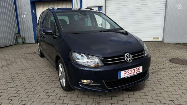 Zils Volkswagen Sharan 2014 Marijampole, ar dzinēja tilpumu 1.97 L un nobraukumu 266 tūkst. km par 9500 €, foto 5 vietnē AUTOMOTO.COM.LV