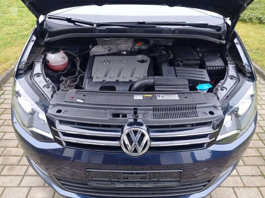 Zils Volkswagen Sharan 2015 Šauļi, ar dzinēja tilpumu 2.00 L un nobraukumu 243 tūkst. km par 10600 €, foto 24 vietnē AUTOMOTO.COM.LV