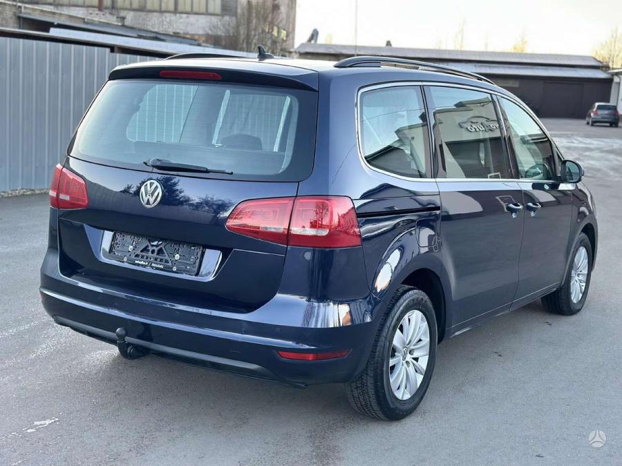 Zils Volkswagen Sharan 2015 Telšiai, ar dzinēja tilpumu 1.97 L un nobraukumu 253 tūkst. km par 10800 €, foto 8 vietnē AUTOMOTO.COM.LV