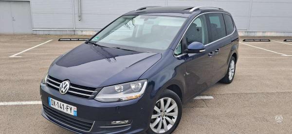 Zils Volkswagen Sharan 2015 Panevēža, ar dzinēja tilpumu 1.97 L un nobraukumu 214 tūkst. km par 11990 €, foto 1 vietnē AUTOMOTO.COM.LV