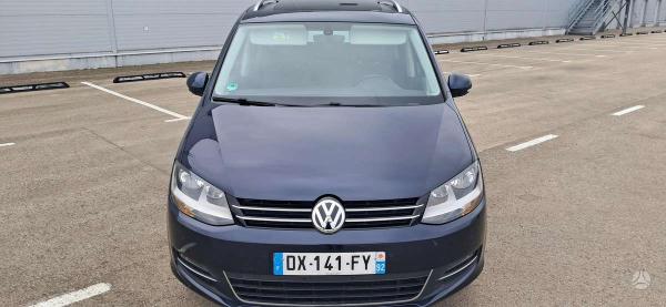 Zils Volkswagen Sharan 2015 Panevēža, ar dzinēja tilpumu 1.97 L un nobraukumu 214 tūkst. km par 11990 €, foto 2 vietnē AUTOMOTO.COM.LV