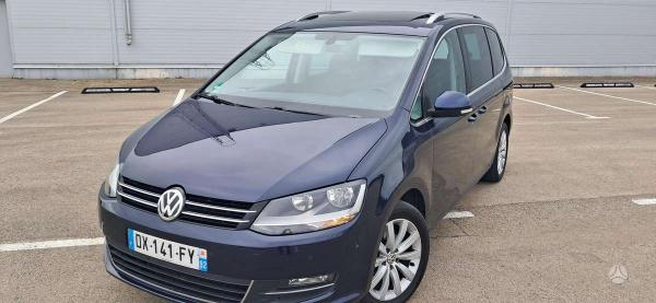 Zils Volkswagen Sharan 2015 Panevēža, ar dzinēja tilpumu 1.97 L un nobraukumu 214 tūkst. km par 11990 €, foto 4 vietnē AUTOMOTO.COM.LV