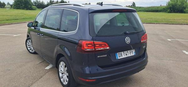 Zils Volkswagen Sharan 2015 Panevēža, ar dzinēja tilpumu 1.97 L un nobraukumu 214 tūkst. km par 11990 €, foto 7 vietnē AUTOMOTO.COM.LV