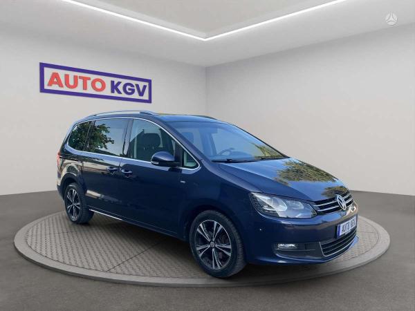Blue Volkswagen Sharan 2015 in Kaunas, with an engine capacity of 2.00 L and mileage of 247 thousand km for 11999 €, photo 8 on AUTOMOTO.COM.LV