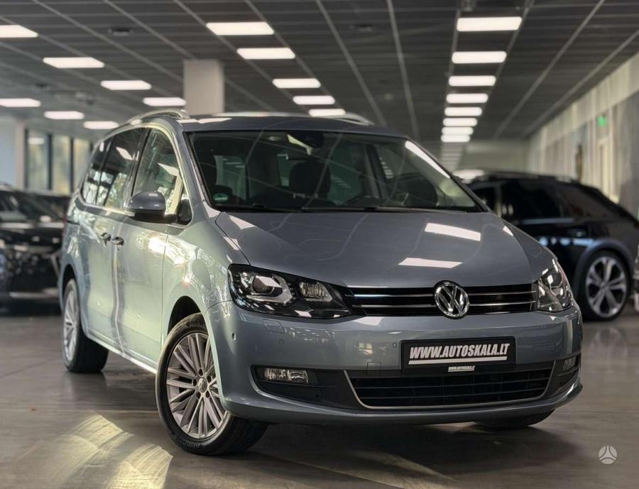 Zils Volkswagen Sharan 2015 Klaipėda, ar dzinēja tilpumu 1.97 L un nobraukumu 217 tūkst. km par 11900 €, foto 31 vietnē AUTOMOTO.COM.LV