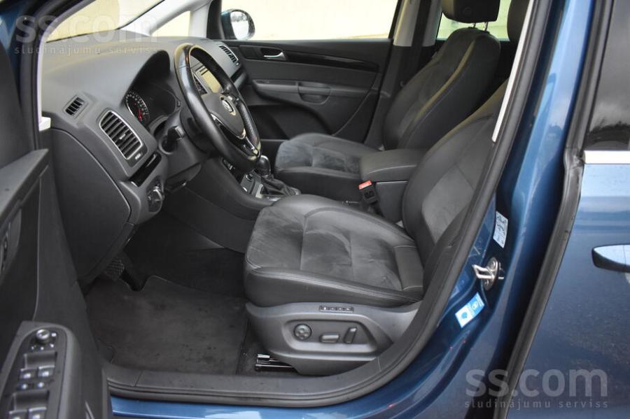 Zils Volkswagen Sharan 2016 Talsi, ar dzinēja tilpumu 2.00 L un nobraukumu 262 tūkst. km par 12900 €, foto 4 vietnē AUTOMOTO.COM.LV