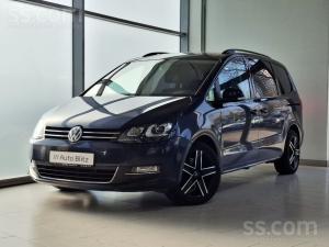 Zils Volkswagen Sharan 2016 Rīga, ar dzinēja tilpumu 2.00 L un nobraukumu 245 tūkst. km par 10900 €, foto  vietnē AUTOMOTO.COM.LV