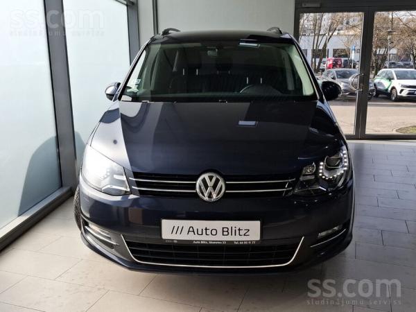 Zils Volkswagen Sharan 2016 Rīga, ar dzinēja tilpumu 2.00 L un nobraukumu 245 tūkst. km par 10900 €, foto 4 vietnē AUTOMOTO.COM.LV