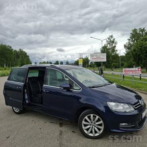 Zils Volkswagen Sharan 2016 Aizkraukle, ar dzinēja tilpumu 2.00 L un nobraukumu 255 tūkst. km par 12000 €, foto 1 vietnē AUTOMOTO.COM.LV