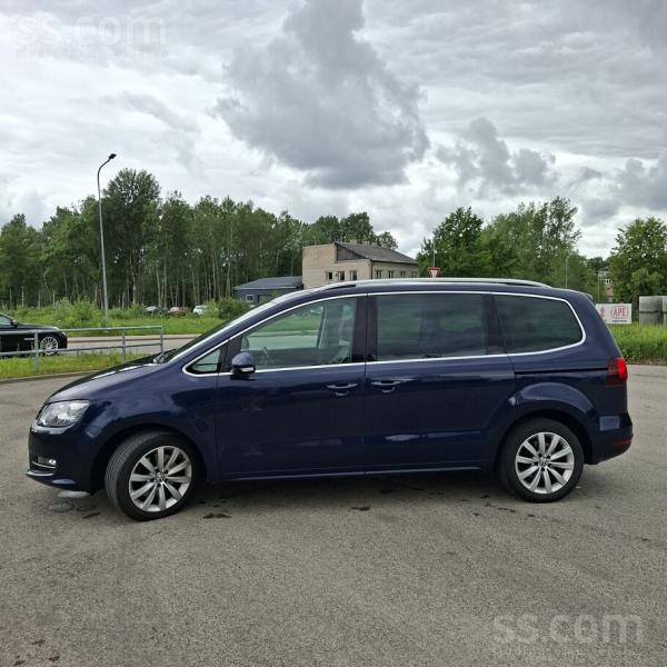 Zils Volkswagen Sharan 2016 Aizkraukle, ar dzinēja tilpumu 2.00 L un nobraukumu 255 tūkst. km par 12000 €, foto 3 vietnē AUTOMOTO.COM.LV