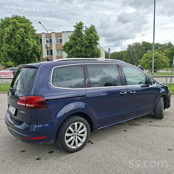 Zils Volkswagen Sharan 2016 Aizkraukle, ar dzinēja tilpumu 2.00 L un nobraukumu 255 tūkst. km par 12000 €, foto 4 vietnē AUTOMOTO.COM.LV