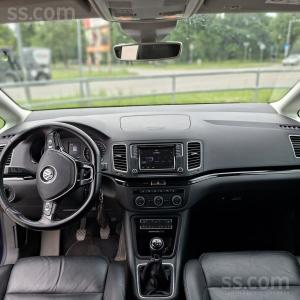 Zils Volkswagen Sharan 2016 Aizkraukle, ar dzinēja tilpumu 2.00 L un nobraukumu 255 tūkst. km par 12000 €, foto 10 vietnē AUTOMOTO.COM.LV