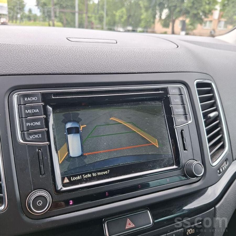 Zils Volkswagen Sharan 2016 Aizkraukle, ar dzinēja tilpumu 2.00 L un nobraukumu 255 tūkst. km par 12000 €, foto 12 vietnē AUTOMOTO.COM.LV