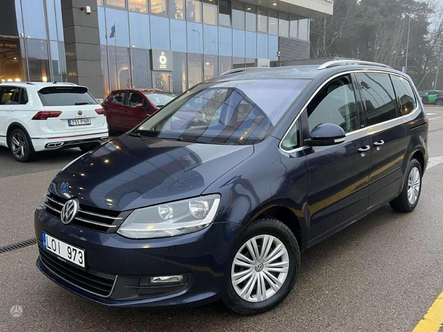 Zils Volkswagen Sharan 2017 Viļņa, ar dzinēja tilpumu 1.97 L un nobraukumu 350 tūkst. km par 8800 €, foto 10 vietnē AUTOMOTO.COM.LV