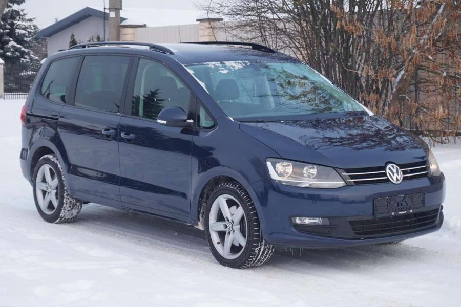 Zils Volkswagen Sharan 2017 Kėdainiai, ar dzinēja tilpumu 1.97 L un nobraukumu 299 tūkst. km par 9600 €, foto 2 vietnē AUTOMOTO.COM.LV