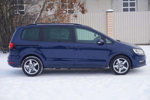 Zils Volkswagen Sharan 2017 Kėdainiai, ar dzinēja tilpumu 1.97 L un nobraukumu 299 tūkst. km par 9600 €, foto 6 vietnē AUTOMOTO.COM.LV