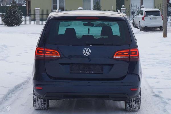 Zils Volkswagen Sharan 2017 Kėdainiai, ar dzinēja tilpumu 1.97 L un nobraukumu 299 tūkst. km par 9600 €, foto 8 vietnē AUTOMOTO.COM.LV