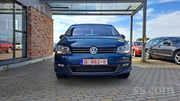 Zils Volkswagen Sharan 2017 Jelgava, ar dzinēja tilpumu 2.00 L un nobraukumu 306 tūkst. km par 14400 €, foto 3 vietnē AUTOMOTO.COM.LV