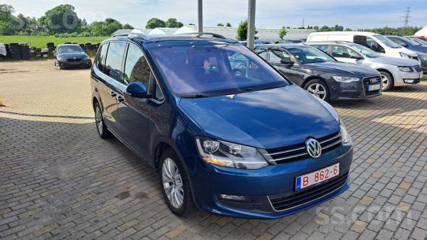 Zils Volkswagen Sharan 2017 Jelgava, ar dzinēja tilpumu 2.00 L un nobraukumu 306 tūkst. km par 14400 €, foto 4 vietnē AUTOMOTO.COM.LV