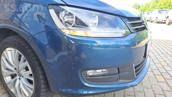 Zils Volkswagen Sharan 2017 Jelgava, ar dzinēja tilpumu 2.00 L un nobraukumu 306 tūkst. km par 14400 €, foto 8 vietnē AUTOMOTO.COM.LV