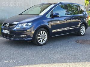 Zils Volkswagen Sharan 2017 Jelgava, ar dzinēja tilpumu 2.00 L un nobraukumu 273 tūkst. km par 14500 €, foto 3 vietnē AUTOMOTO.COM.LV