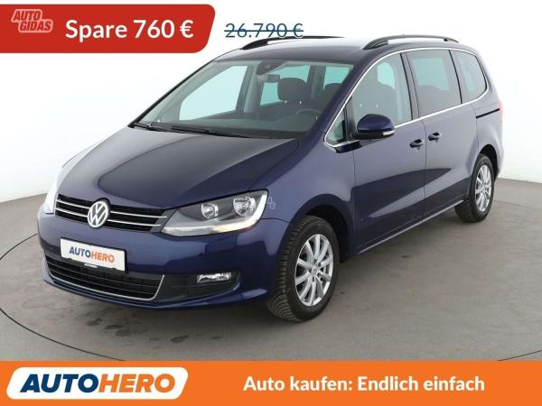Zils Volkswagen Sharan 2020 Kauņa, ar dzinēja tilpumu 2.00 L un nobraukumu 70 tūkst. km par 28611 €, foto 1 vietnē AUTOMOTO.COM.LV