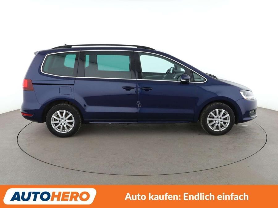 Zils Volkswagen Sharan 2020 Kauņa, ar dzinēja tilpumu 2.00 L un nobraukumu 70 tūkst. km par 28611 €, foto 7 vietnē AUTOMOTO.COM.LV
