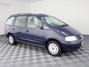 Blue Volkswagen Sharan 2007 in Tallinn, with an engine capacity of 1.90 L and mileage of 173 thousand km for 1999 €, photo  on AUTOMOTO.COM.LV