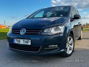 Zils Volkswagen Sharan 2017 Tallina, ar dzinēja tilpumu 2.00 L un nobraukumu 198 tūkst. km par 17800 €, foto  vietnē AUTOMOTO.COM.LV
