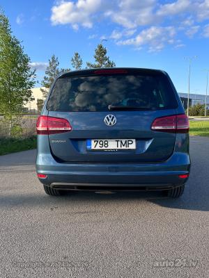 Zils Volkswagen Sharan 2017 Tallina, ar dzinēja tilpumu 2.00 L un nobraukumu 198 tūkst. km par 17800 €, foto 3 vietnē AUTOMOTO.COM.LV