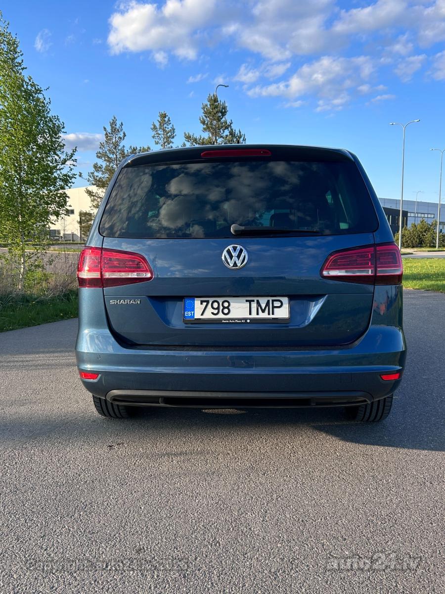 Zils Volkswagen Sharan 2017 Tallina, ar dzinēja tilpumu 2.00 L un nobraukumu 198 tūkst. km par 17800 €, foto 3 vietnē AUTOMOTO.COM.LV