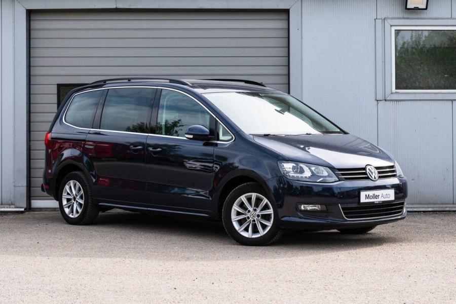 Zils Volkswagen Sharan 2017 Jelgava, ar dzinēja tilpumu 1.40 L un nobraukumu 237 tūkst. km par 13000 €, foto 3 vietnē AUTOMOTO.COM.LV
