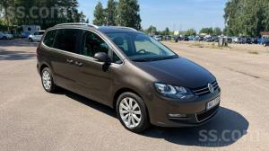 Brown Volkswagen Sharan 2015 in Riga, with an engine capacity of 2.00 L and mileage of 262 thousand km for 8490 €, photo 9 on AUTOMOTO.COM.LV