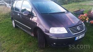Brown Volkswagen Sharan 2008 in Ventspils, with an engine capacity of 1.90 L and mileage of 532 thousand km for 630 €, photo  on AUTOMOTO.COM.LV