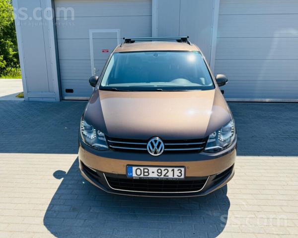 Brūns Volkswagen Sharan 2011 Rīga, ar dzinēja tilpumu 1.40 L un nobraukumu 0 tūkst. km par 7200 €, foto 2 vietnē AUTOMOTO.COM.LV