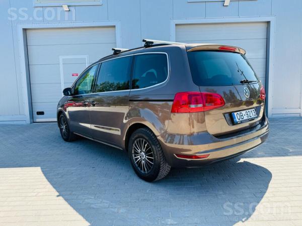 Brūns Volkswagen Sharan 2011 Rīga, ar dzinēja tilpumu 1.40 L un nobraukumu 0 tūkst. km par 7200 €, foto 4 vietnē AUTOMOTO.COM.LV