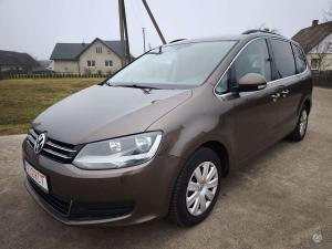 Brūns Volkswagen Sharan 2011 Druskininkai, ar dzinēja tilpumu 1.97 L un nobraukumu 251 tūkst. km par 6650 €, foto  vietnē AUTOMOTO.COM.LV