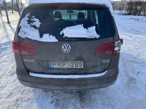 Brūns Volkswagen Sharan 2011 Šauļi, ar dzinēja tilpumu 1.97 L un nobraukumu 418 tūkst. km par 2950 €, foto 7 vietnē AUTOMOTO.COM.LV