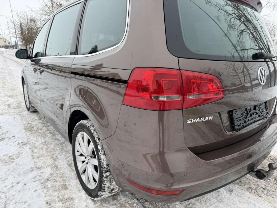 Brūns Volkswagen Sharan 2011 Telšiai, ar dzinēja tilpumu 1.97 L un nobraukumu 236 tūkst. km par 8700 €, foto 9 vietnē AUTOMOTO.COM.LV