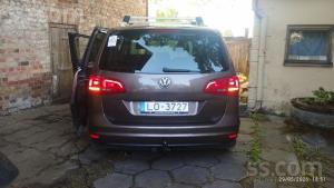 Brūns Volkswagen Sharan 2011 Rīga, ar dzinēja tilpumu 2.00 L un nobraukumu 187 tūkst. km par 6500 €, foto 3 vietnē AUTOMOTO.COM.LV