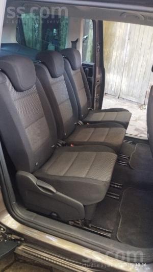 Brūns Volkswagen Sharan 2011 Rīga, ar dzinēja tilpumu 2.00 L un nobraukumu 187 tūkst. km par 6500 €, foto 4 vietnē AUTOMOTO.COM.LV