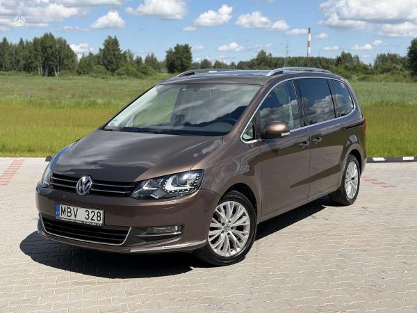 Brūns Volkswagen Sharan 2011 Šauļi, ar dzinēja tilpumu 1.97 L un nobraukumu 290 tūkst. km par 8200 €, foto 6 vietnē AUTOMOTO.COM.LV