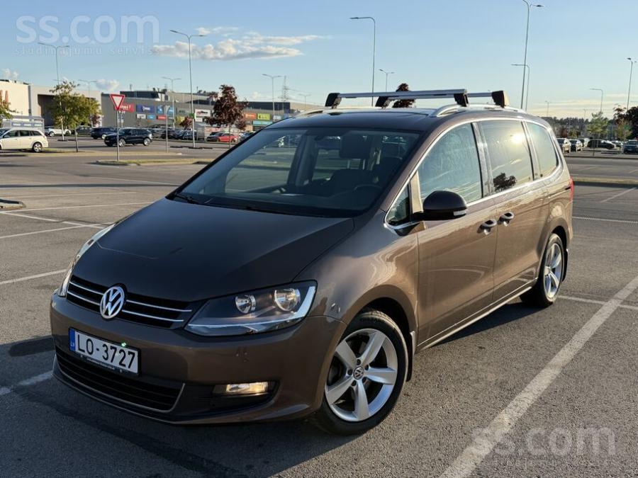 Brūns Volkswagen Sharan 2011 Rīga, ar dzinēja tilpumu 2.00 L un nobraukumu 187 tūkst. km par 6900 €, foto 1 vietnē AUTOMOTO.COM.LV