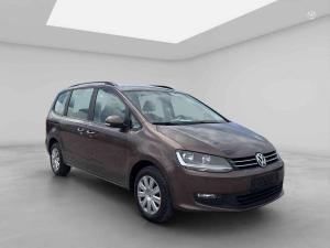 Brown Volkswagen Sharan 2011 in Kaunas, with an engine capacity of 2.00 L and mileage of 248 thousand km for 8390 €, photo 9 on AUTOMOTO.COM.LV
