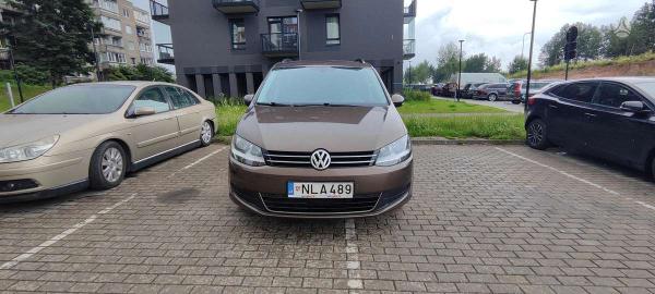 Brūns Volkswagen Sharan 2011 Viļņa, ar dzinēja tilpumu 1.97 L un nobraukumu 292 tūkst. km par 8500 €, foto 3 vietnē AUTOMOTO.COM.LV