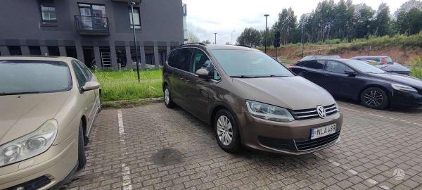 Brūns Volkswagen Sharan 2011 Viļņa, ar dzinēja tilpumu 1.97 L un nobraukumu 292 tūkst. km par 8500 €, foto 4 vietnē AUTOMOTO.COM.LV