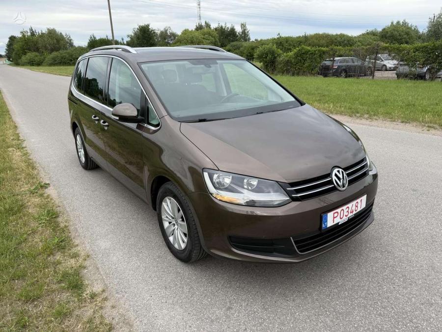 Brūns Volkswagen Sharan 2011 Vilkaviškis, ar dzinēja tilpumu 1.97 L un nobraukumu 277 tūkst. km par 6999 €, foto 3 vietnē AUTOMOTO.COM.LV