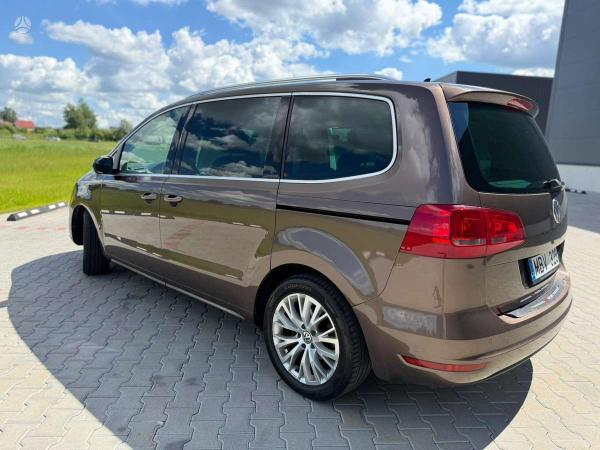 Brūns Volkswagen Sharan 2011 Kauņa, ar dzinēja tilpumu 1.97 L un nobraukumu 289 tūkst. km par 6999 €, foto 7 vietnē AUTOMOTO.COM.LV