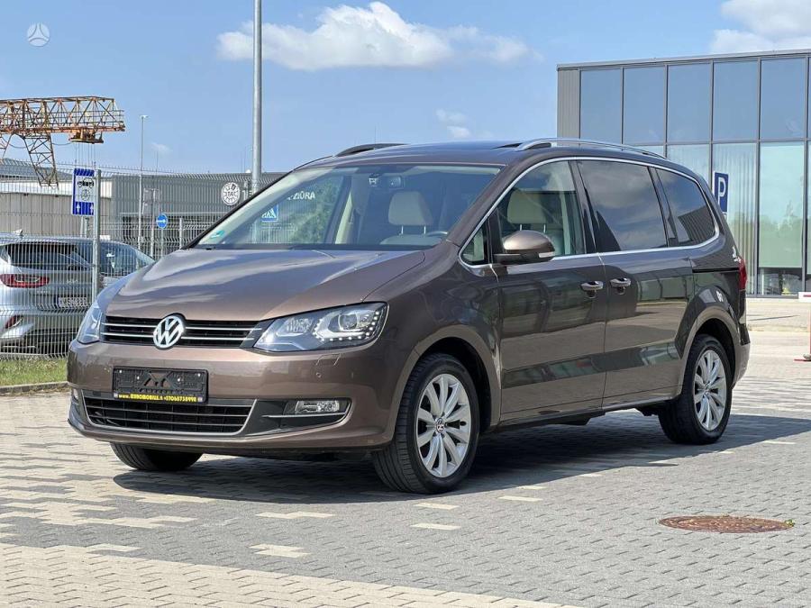 Brūns Volkswagen Sharan 2011 Šauļi, ar dzinēja tilpumu 1.97 L un nobraukumu 282 tūkst. km par 8200 €, foto 3 vietnē AUTOMOTO.COM.LV