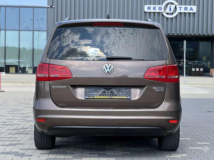 Brūns Volkswagen Sharan 2011 Šauļi, ar dzinēja tilpumu 1.97 L un nobraukumu 282 tūkst. km par 8200 €, foto 7 vietnē AUTOMOTO.COM.LV